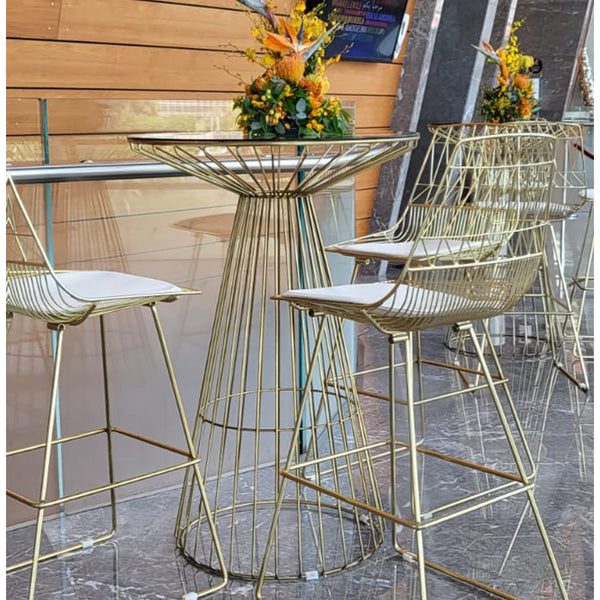 Wire Cocktail Table